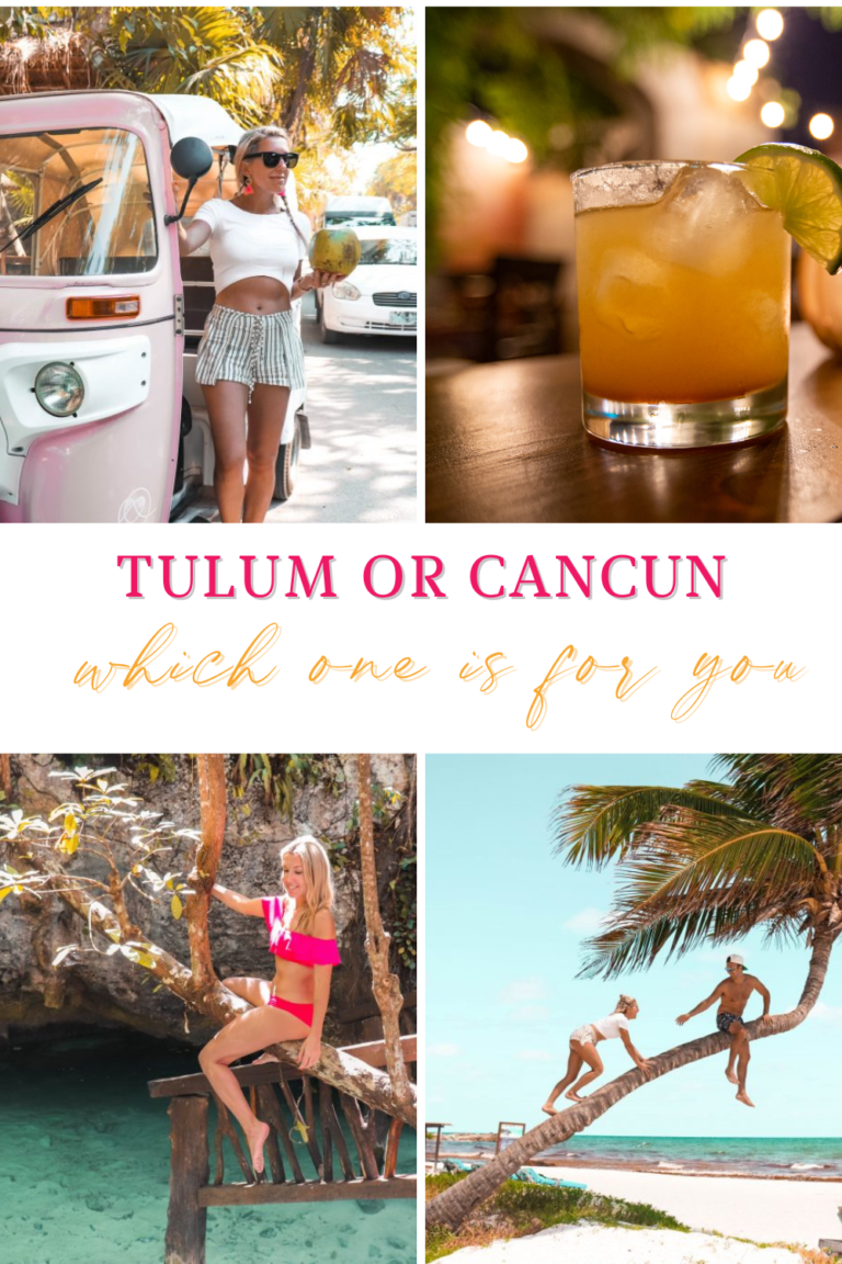 Cancun or Tulum : Which One To Visit? • The Daydream Diaries